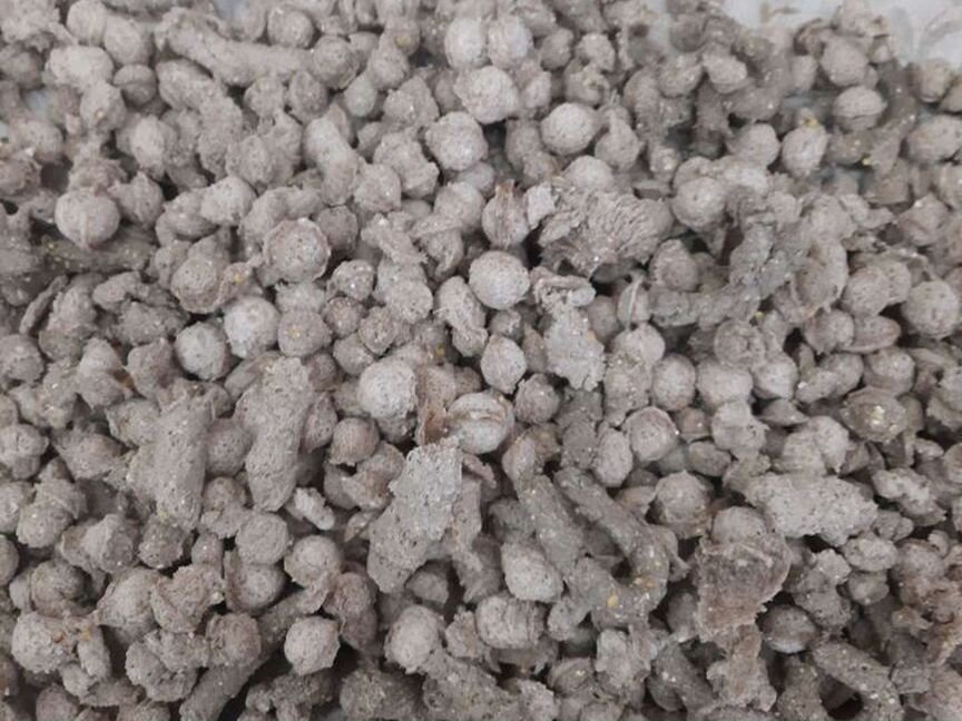 Экструдированный корм для кур, свиней