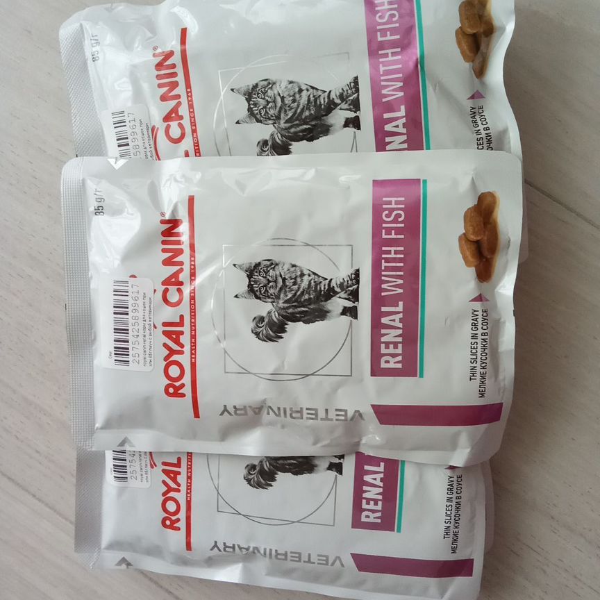 Корм для кошек Renal with fish