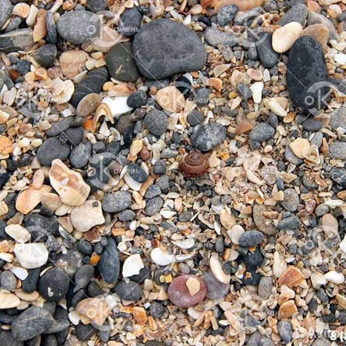 Песок галька декоративные с черного моря