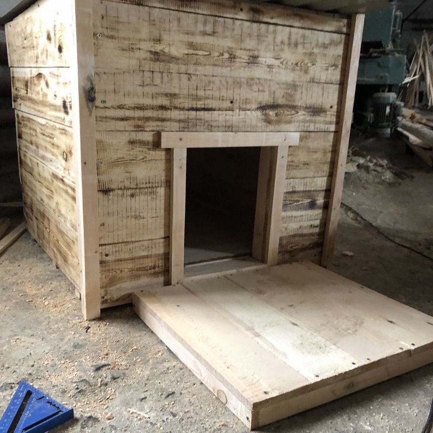 Будка для собаки утепленная