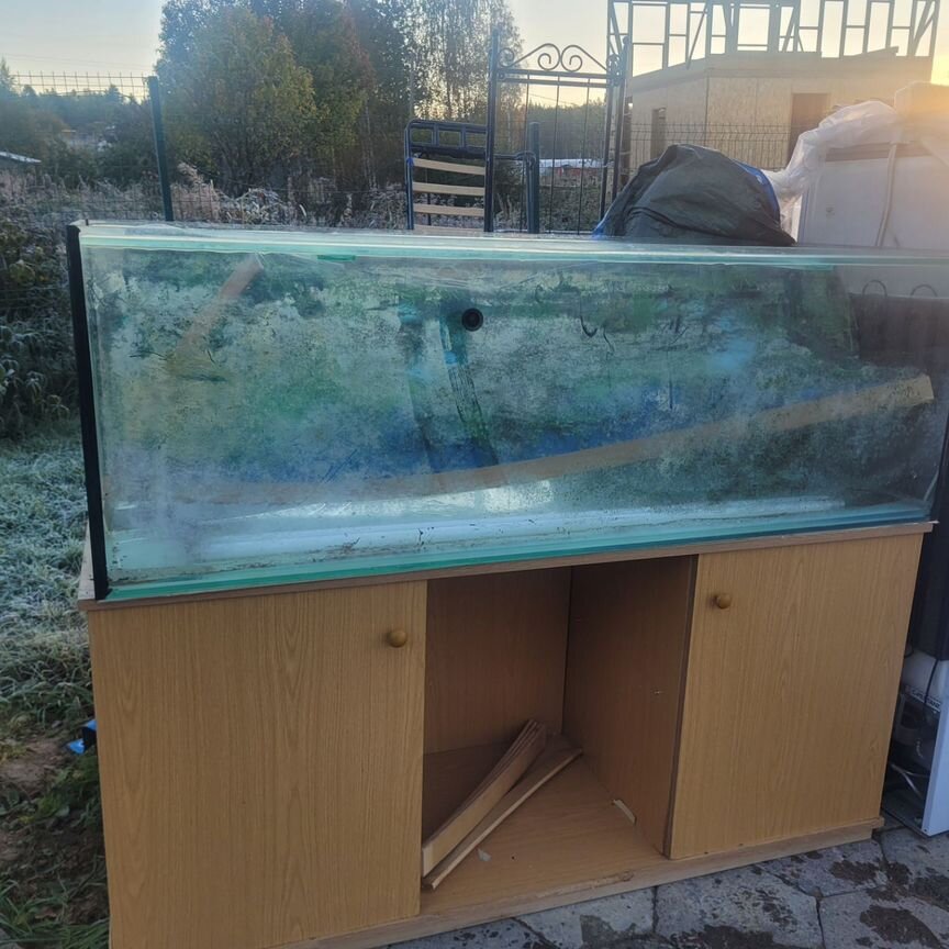 Аквариум с тумбой 450л