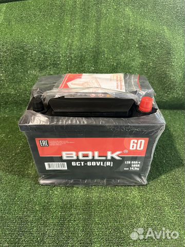 Новый аккумулятор 60а/ч купить в Красноярске BOLK | Авито