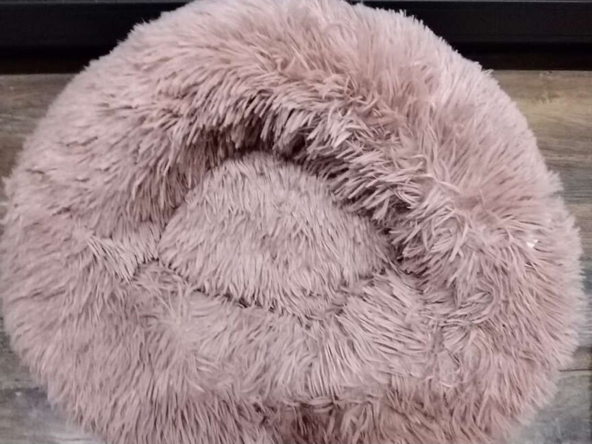 Лежанка пуфик для собак и кошек