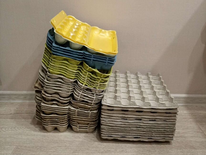 Лотки контейнеры упаковка для яиц