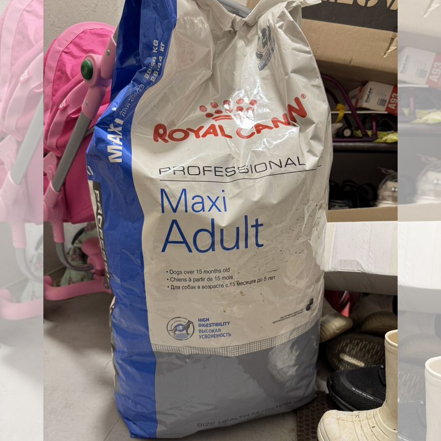 Корм для собак royal canin maxi adult 20 кг