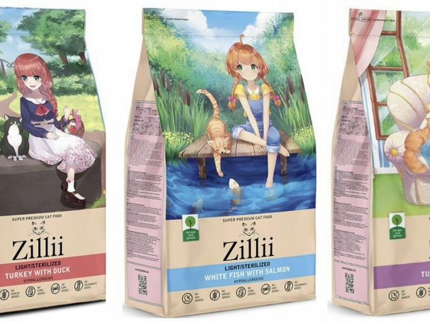 Zilli (Зилли) сухой корм для кошек