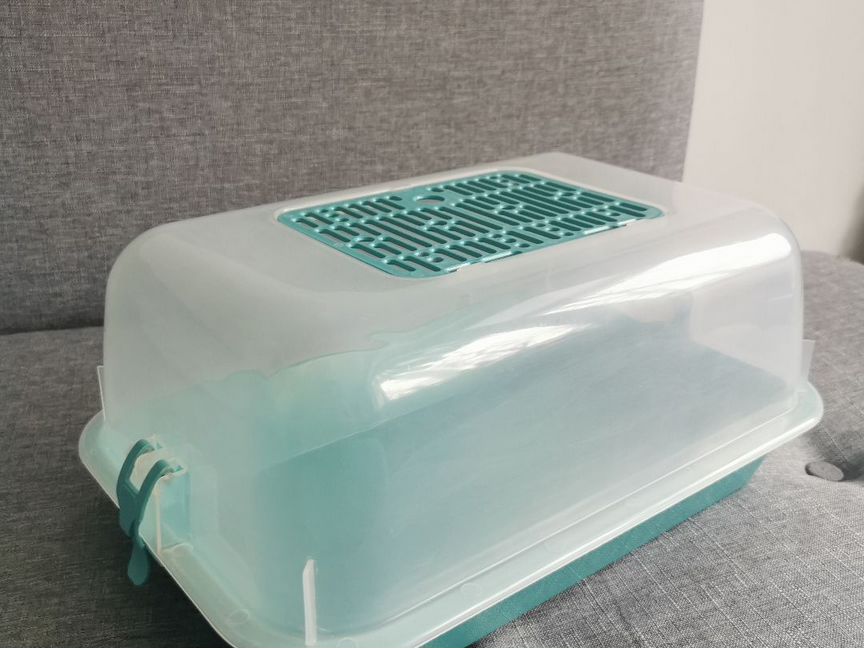 Террариум пластиковый 40х27х18