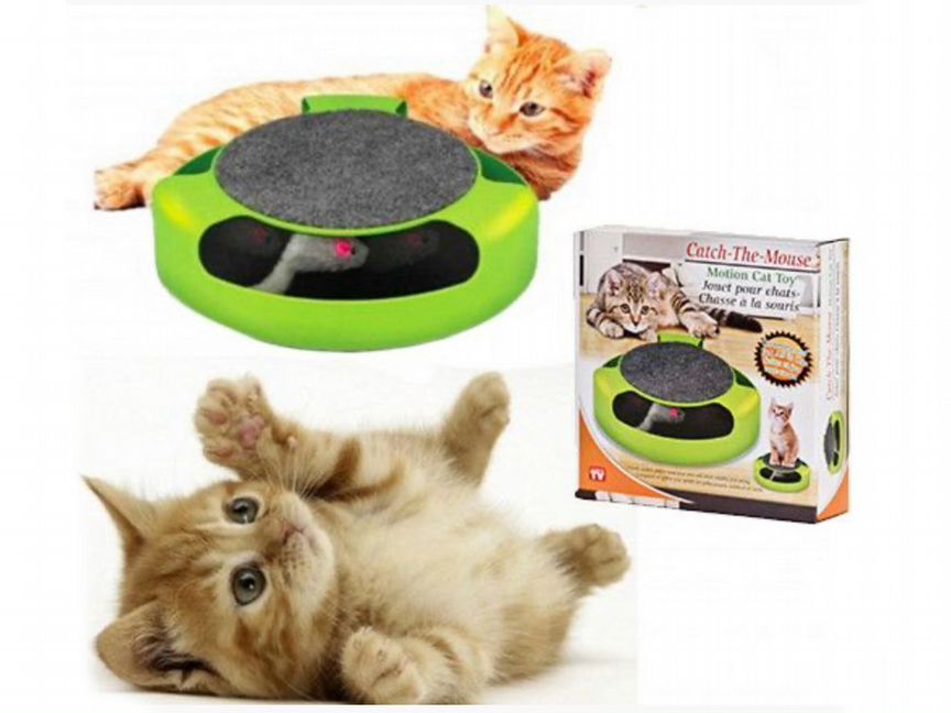 Интерактивная игрушка для кошек "Поймай мышку"