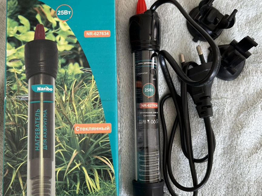 Нагреватель для аквариума. Новый