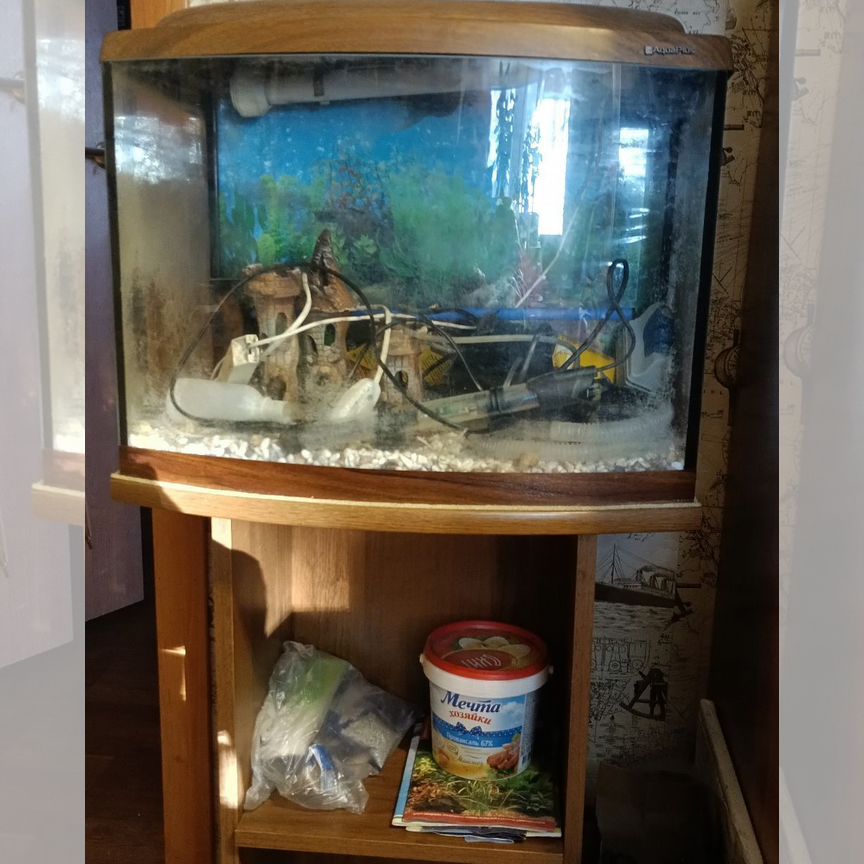 Аквариум с тумбой 50 л