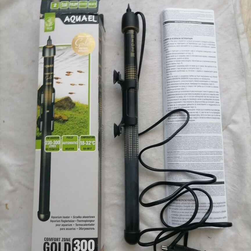 Нагреватель для аквариума aquael gold 300