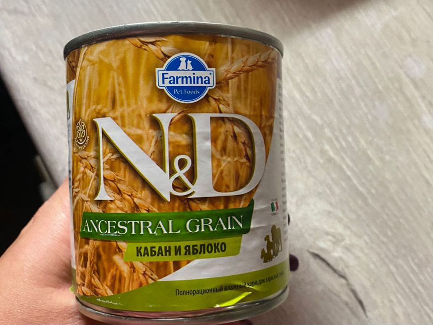 Влажный корм для собак фармина