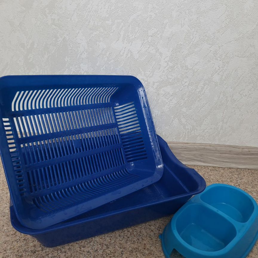 Лоток кошачий, миска для кота