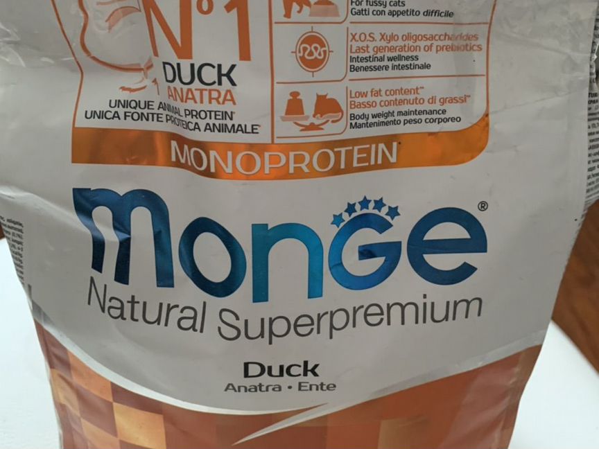 Корм для кошек Monge