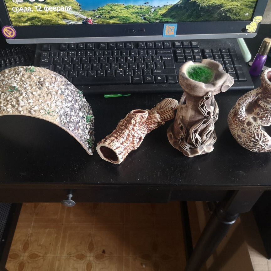 Декорации для аквариума