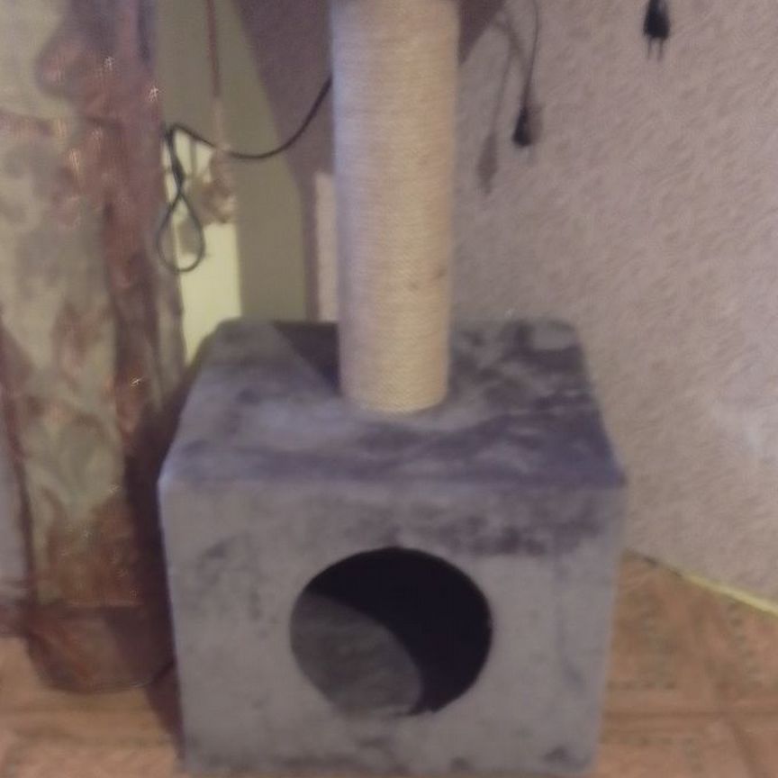 Когтеточка домик для кошки