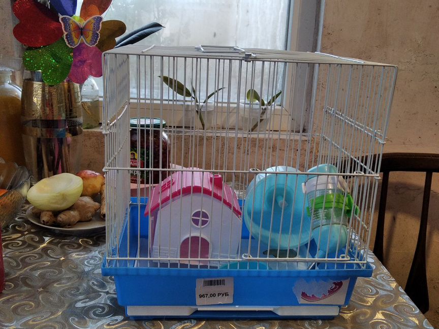Продам клетку для хомячка или птички