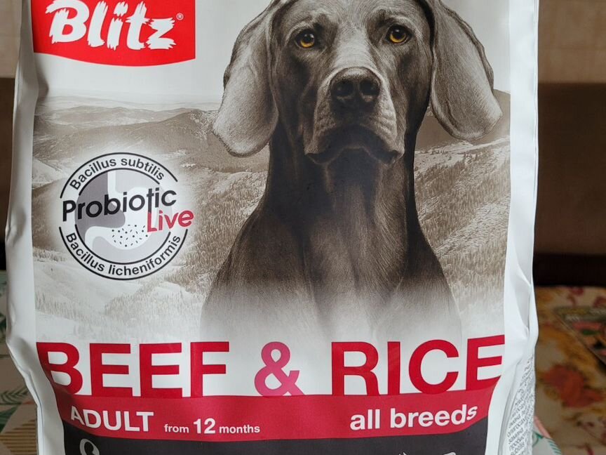 Корм для собак Blitz
