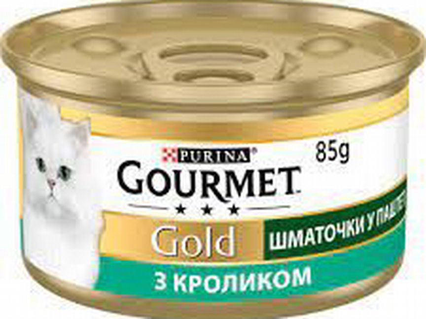 Корм для кошек Gourmet Гурмэ 12 шт Террин Кролик