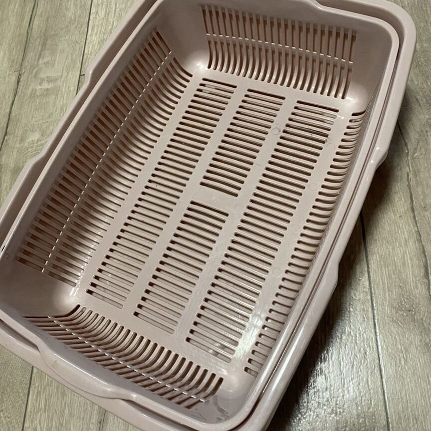 Лоток для кошек и собак большой новый