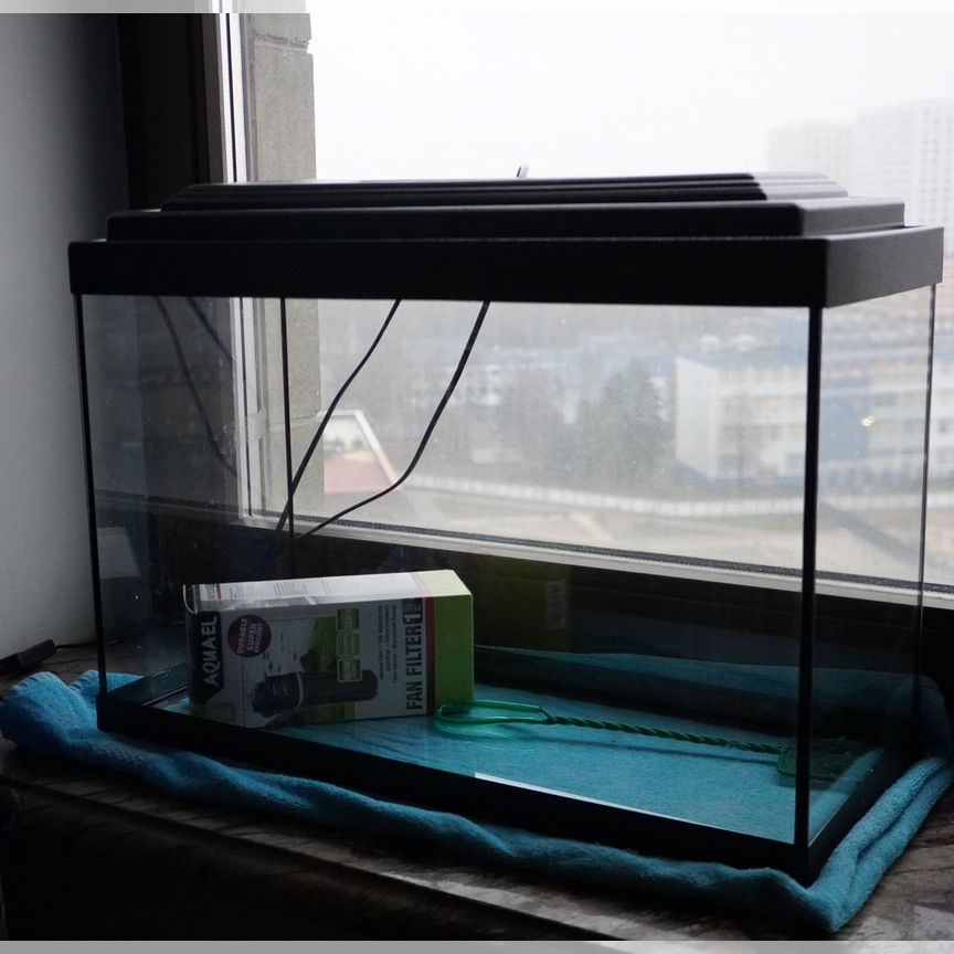 Аквариум с подсветкой и фильтром