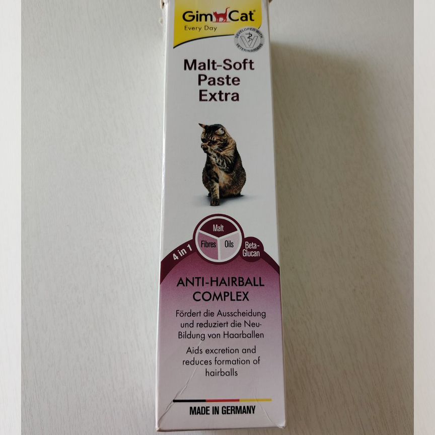 Gimcat мальт паста