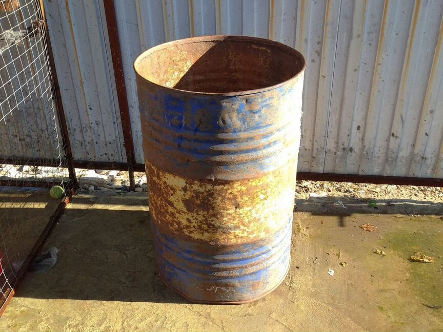 Бочка металлическая 200л