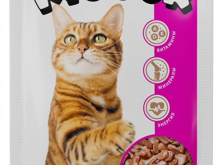Влажный корм для котов и кошек "Mooor"