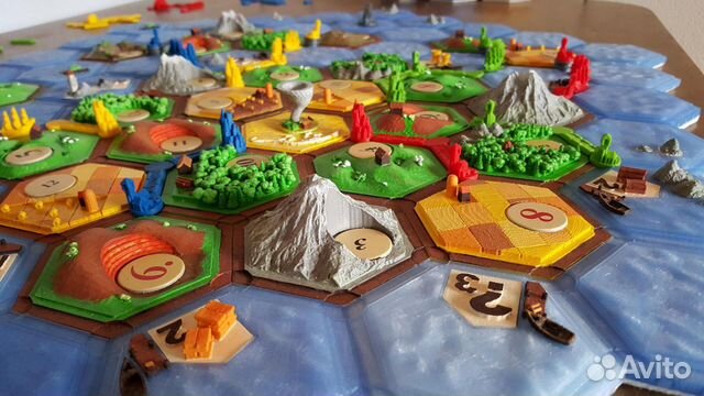 3D Catan / Колонизаторы + мореходы купить в Москве | Хобби и отдых | Авито