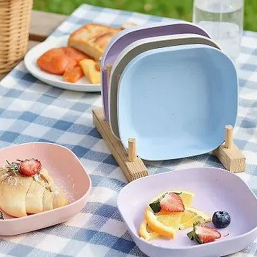 Тарелка миска пиала 14.5см эко-пластик