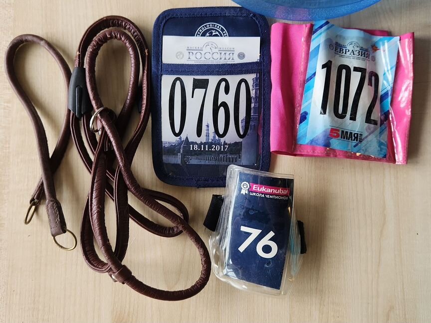 Ринговка и держатель для номера на выставке собак