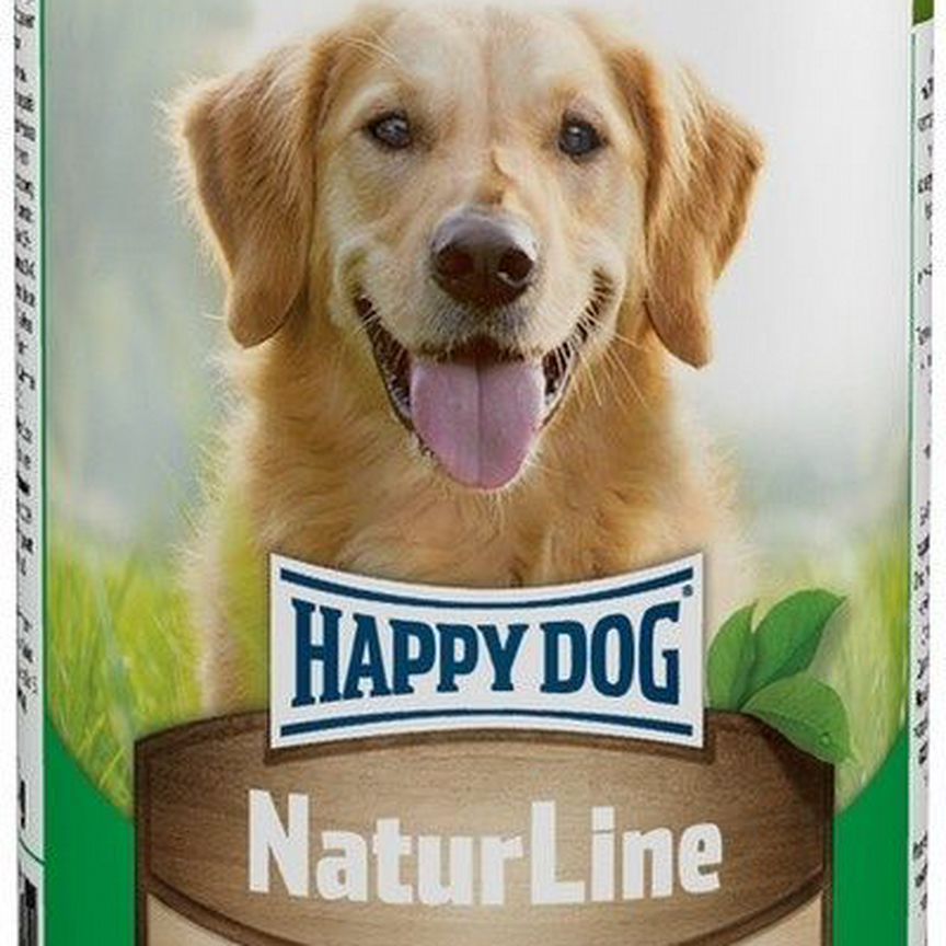 Happy dog кусочки в фарше для собак: телятиной с о