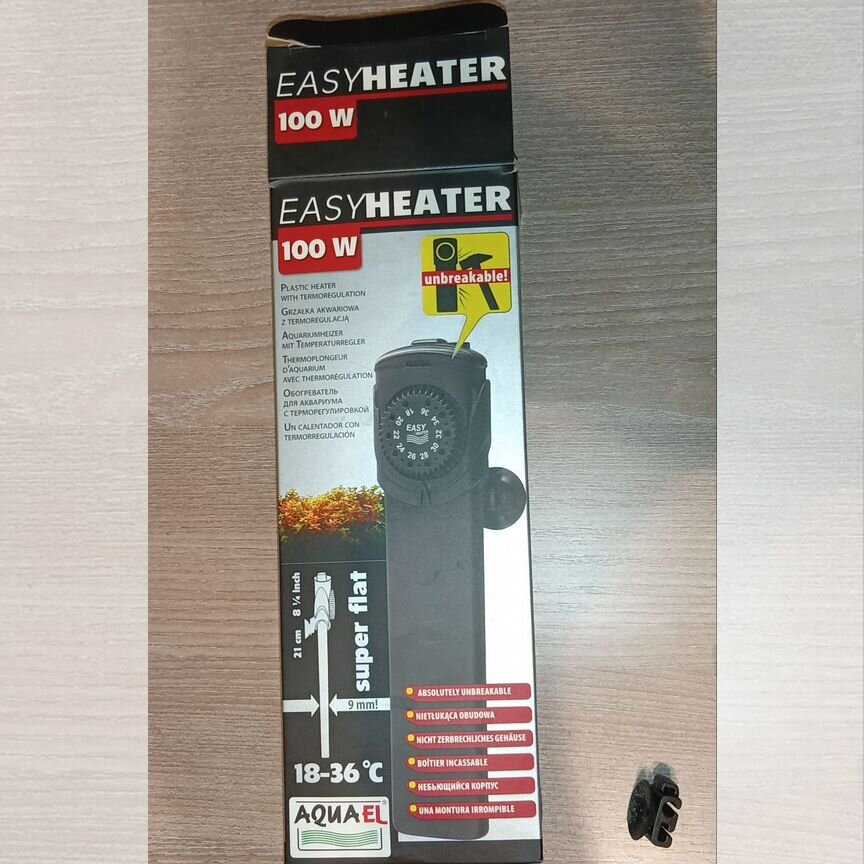 Обогреватель для аквариума aquel easyheater 100w