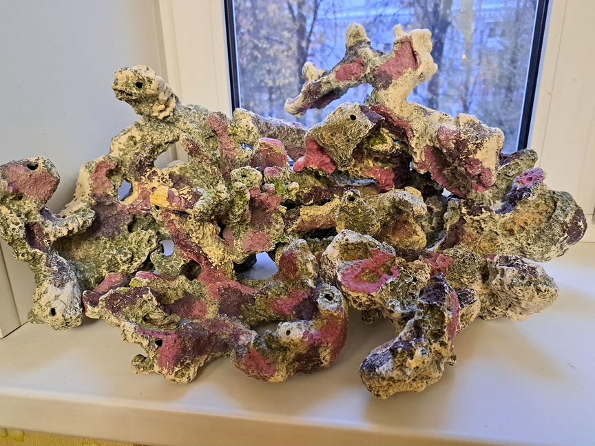 Кораллы искусственные для аквариума