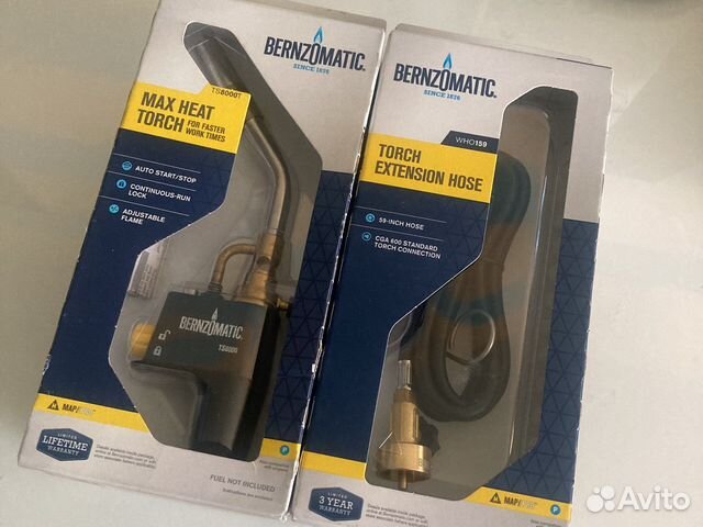 Горелка Bernzomatic TS8000T со шлангом купить в Москве | Товары для ...