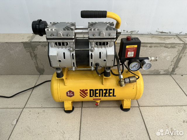 Компрессор малошумны denzel DLS650/10 купить в Красноярске | Товары для ...