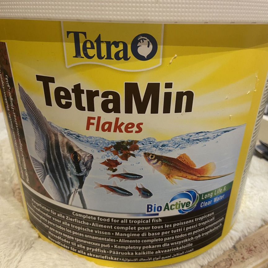 Корм для рыбок ведро 2 кг Tetramin flakes