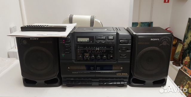 Музыкальный центр sony CDF-550L Japan купить в Москве | Электроника | Авито