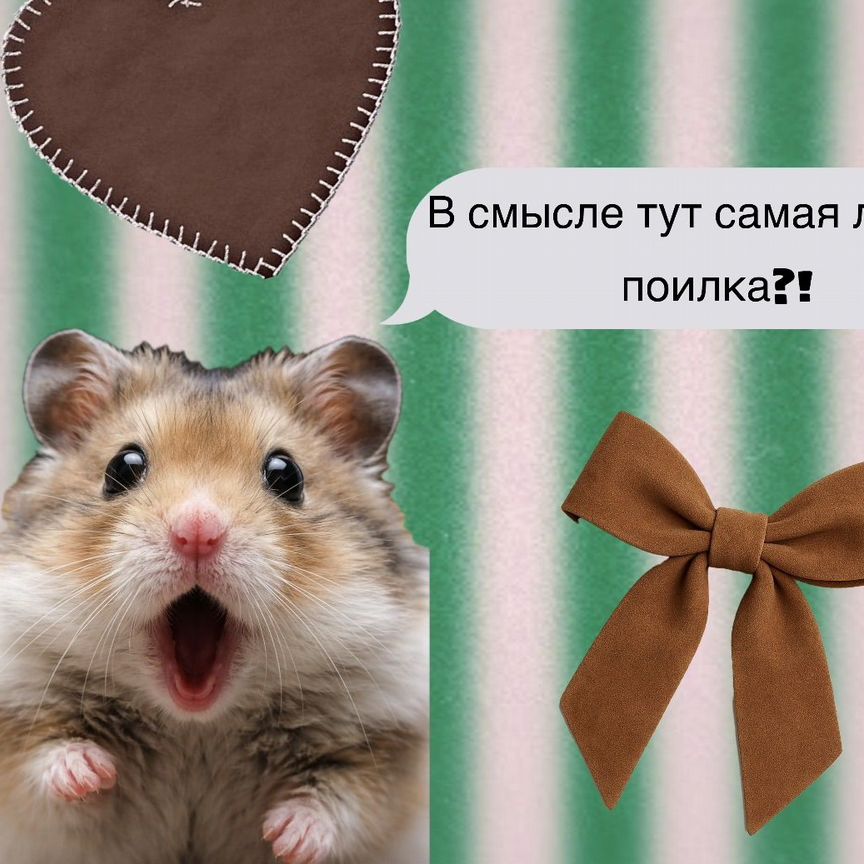 Поилка для грызунов с подставкой