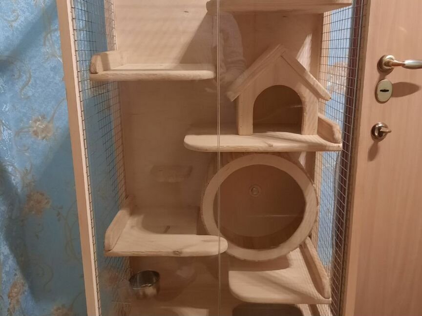 Дом-витрина для шиншиллы