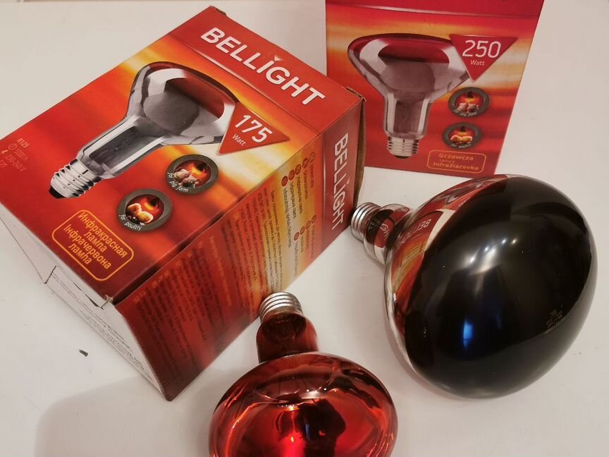 Инфокрасная лампа Е27,175w,250w,150w