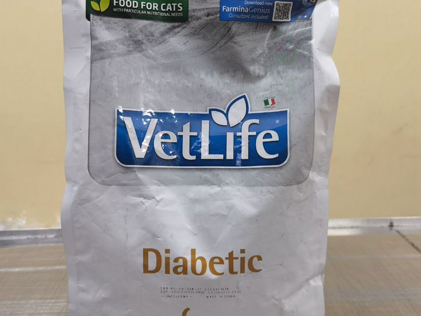 Корм для кошек Farmina Vet Life Diabetic