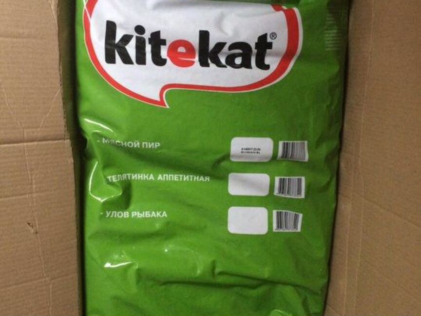 Кошачий сухой корм kitekat 15кг
