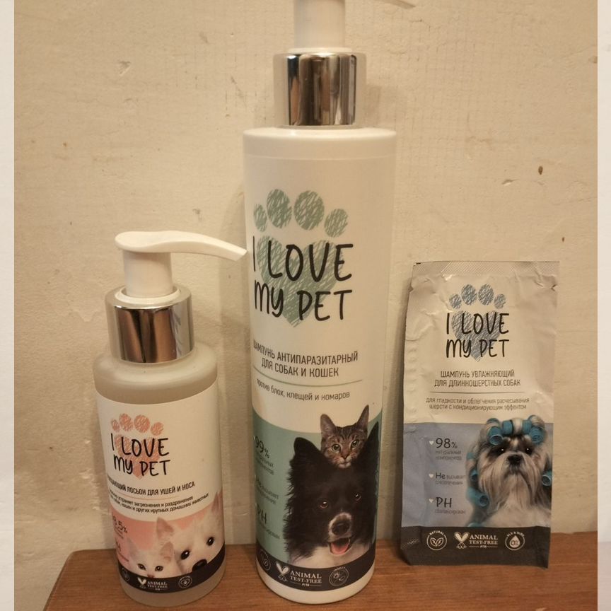 Косметика для собак и кошек i love my pet