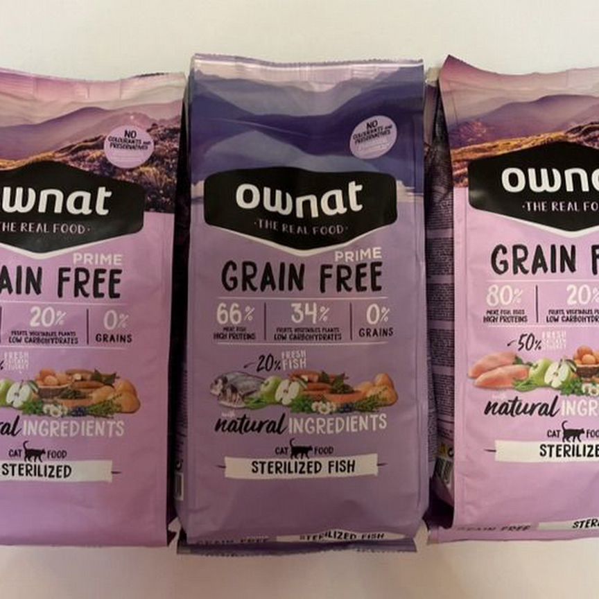 Корм для кошек ownat