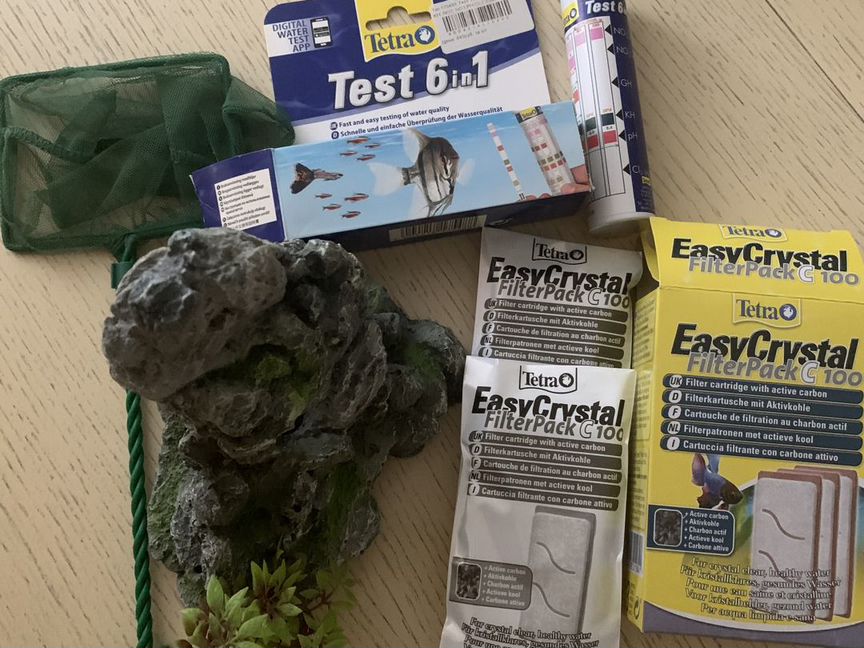 Тест-полоскиTerra(18 штук), фильтр Terra, скала