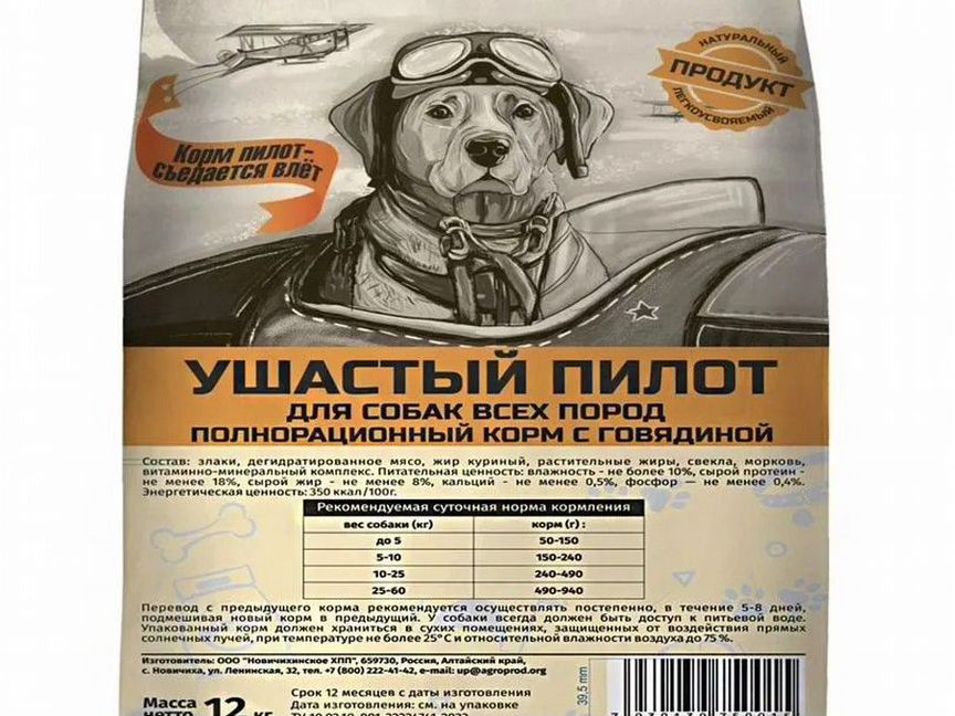Корм для собак
