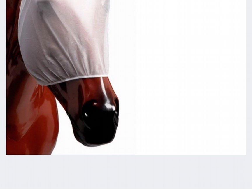 Антимоскитная маска для лошади