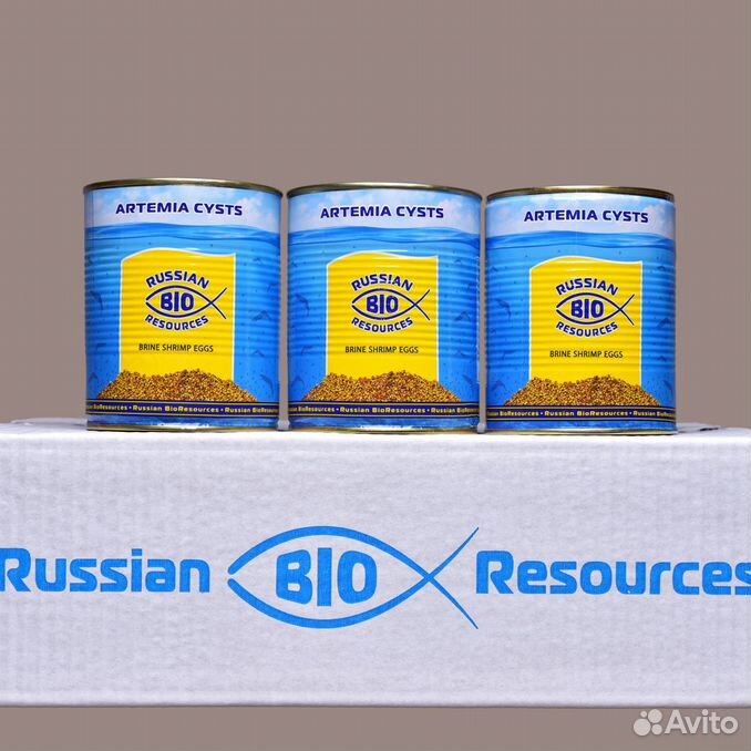 Цисты (яйца) Артемии с активатором