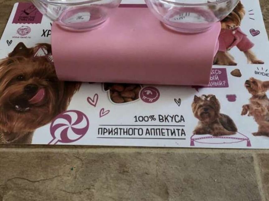 Модная миска для стильных собачек